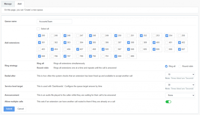 Update to Queues - Packnet